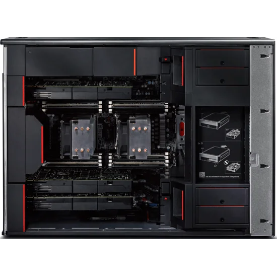 W.S Lenovo ThinkStation P700 Dual Tower 490W