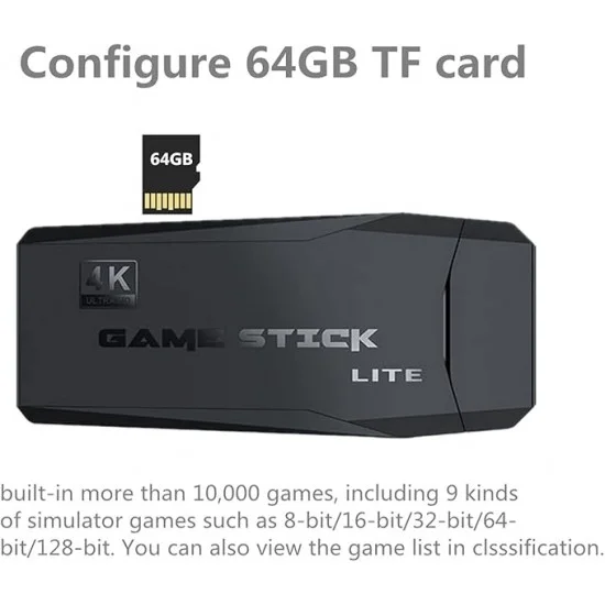 Game pad Wireless Box TV Stick 4K 2.4G