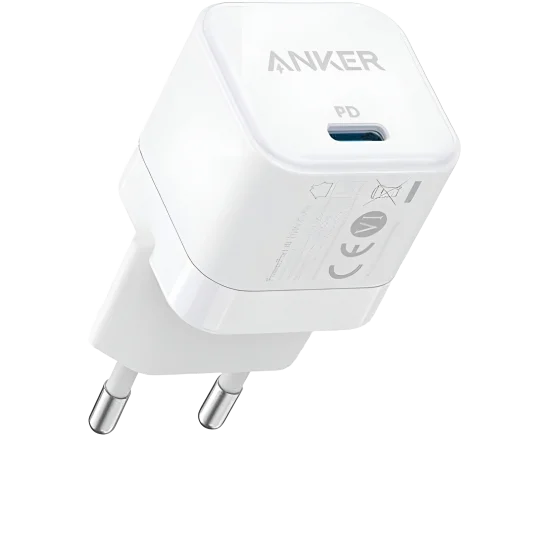 Charger Mobile ANKER USB+PD 20W A2347L21 White