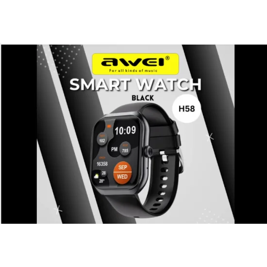 Smart Watch Awei Amoled H58 Black