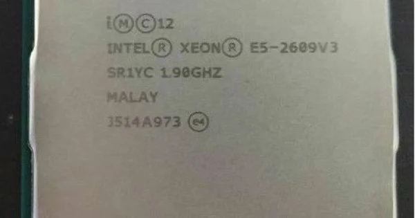 Processor Intel Xeon E5 2609V3