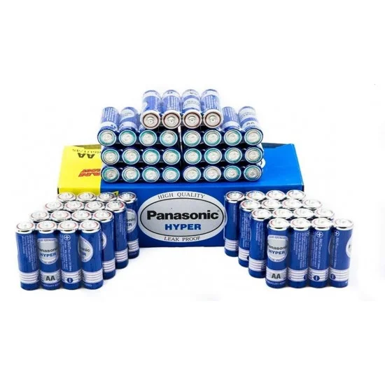 Battery Pen Panasonic Hyper General Purpose Aa R6Ut/4S 1.5V Box 60Pcs