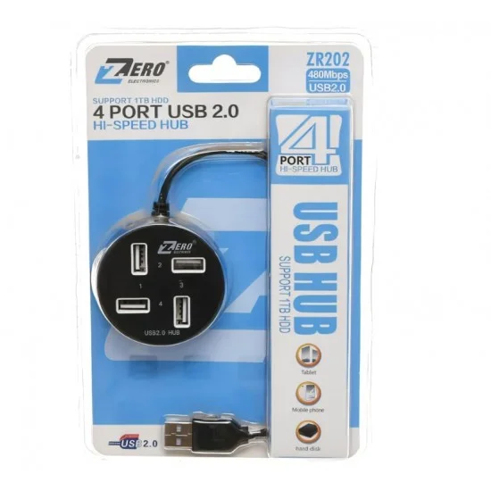 Hub 4 Port Zero Usb 3.0 Zr202