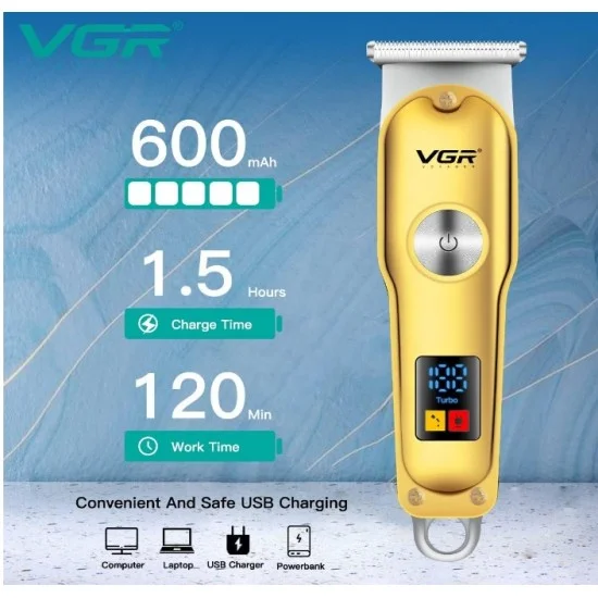 Electric Trimmer Hair Clippers Vgr V-293 (ماكينة حلاقة)