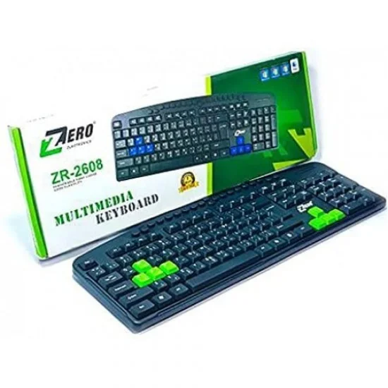 Keyboard Wired Zero Normal Zr-2608