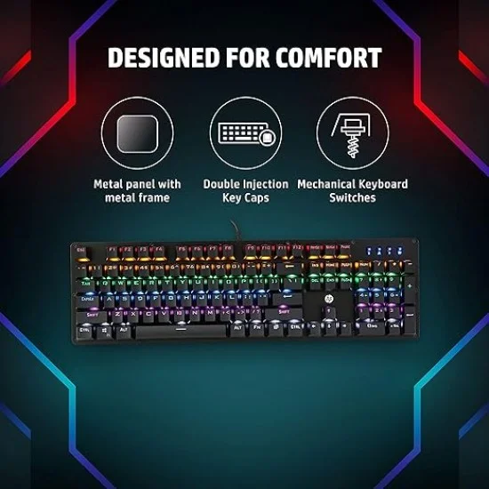 Keyboard Wired HP Gaming Mechanical GK100F