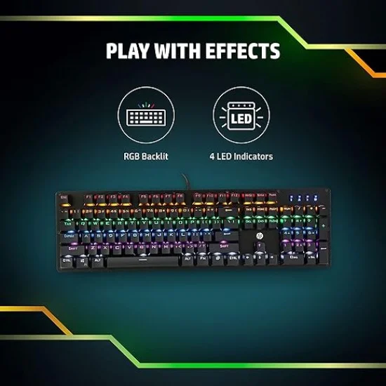 Keyboard Wired HP Gaming Mechanical GK100F