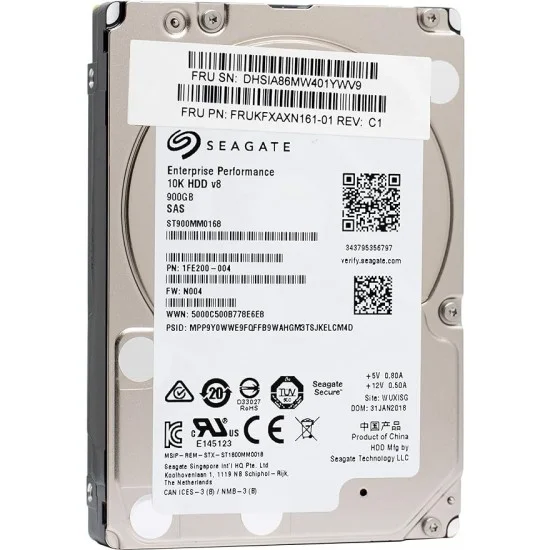 Hard Hdd Sas 2.5" 900Gb Seagate 10K