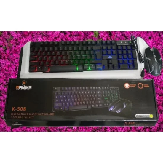 Keyboard Wired Gamma Gaming Rgb K-508