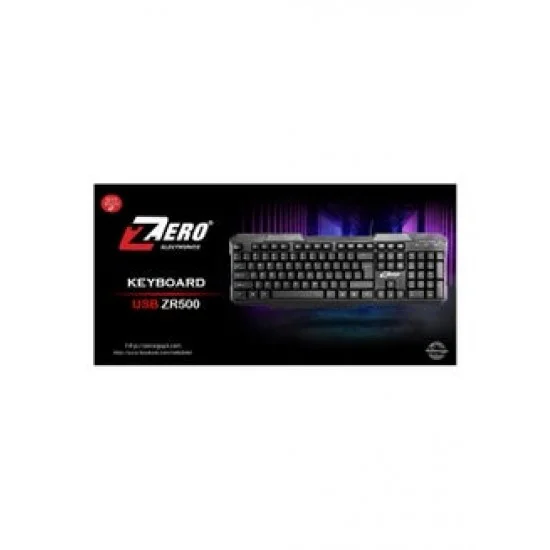 Keyboard Wired Zero Zr-500
